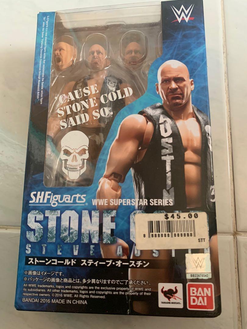 SHFiguarts WWE Stone Cold Steve Austin 3:16, Hobbies & Toys, Toys ...