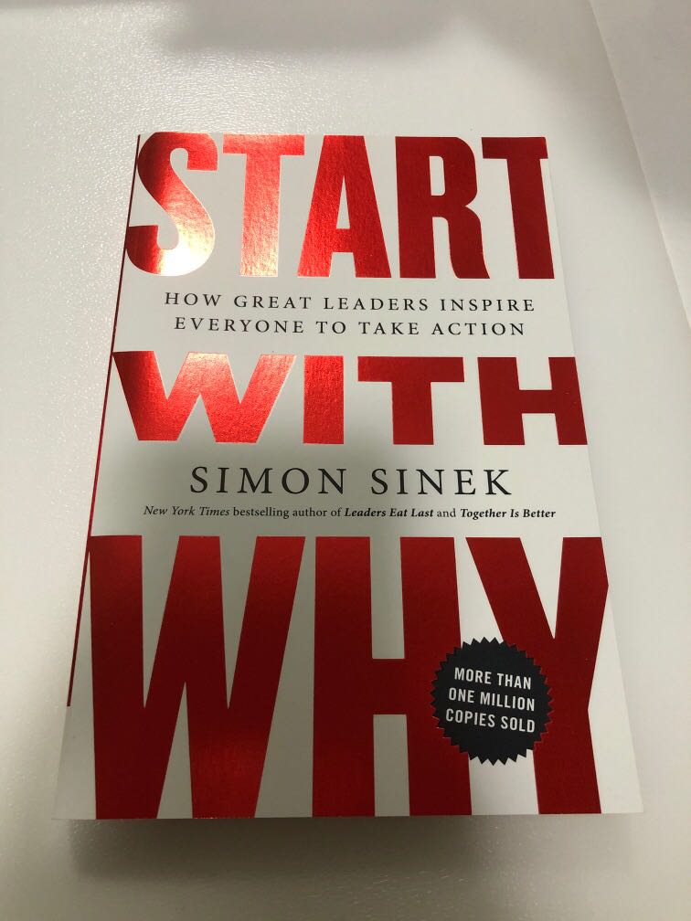 Start with Why by Simon Sinek, Hobbies & Toys, Books & Magazines ...