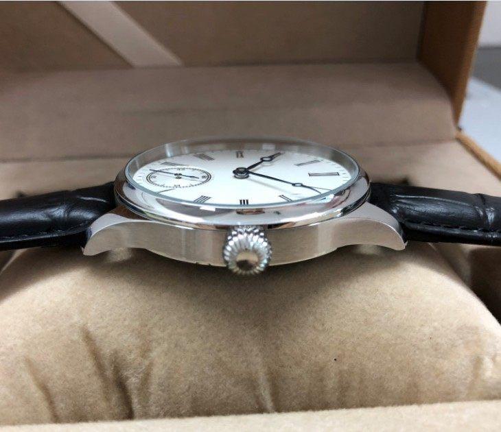 Sterile Dial 40mm Pilot Mechanical Hand Wind Watch, Men's Fashion ...