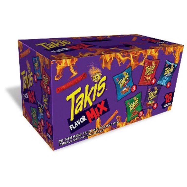 Takis Variety Pack 18 1oz packs ~500gm (Try all the flavours at one go ...