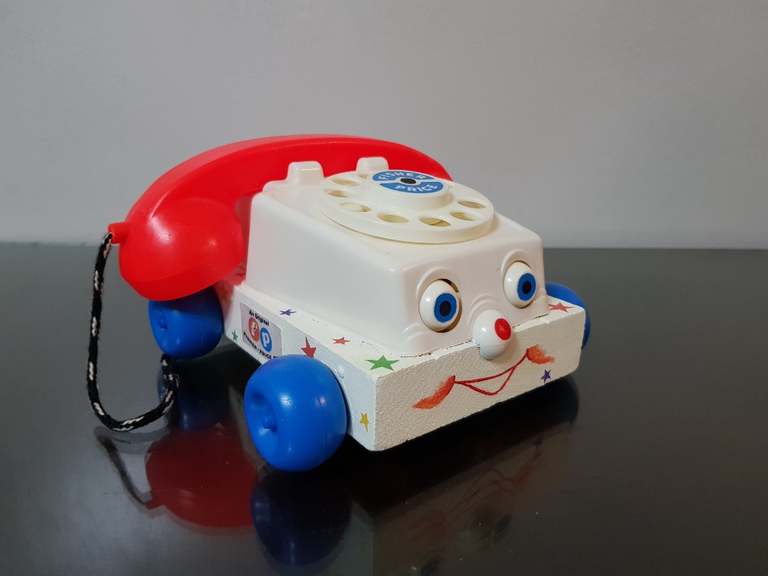 Toy Story - Vintage - Wooden Chatter Phone / Telephone - Restored ...