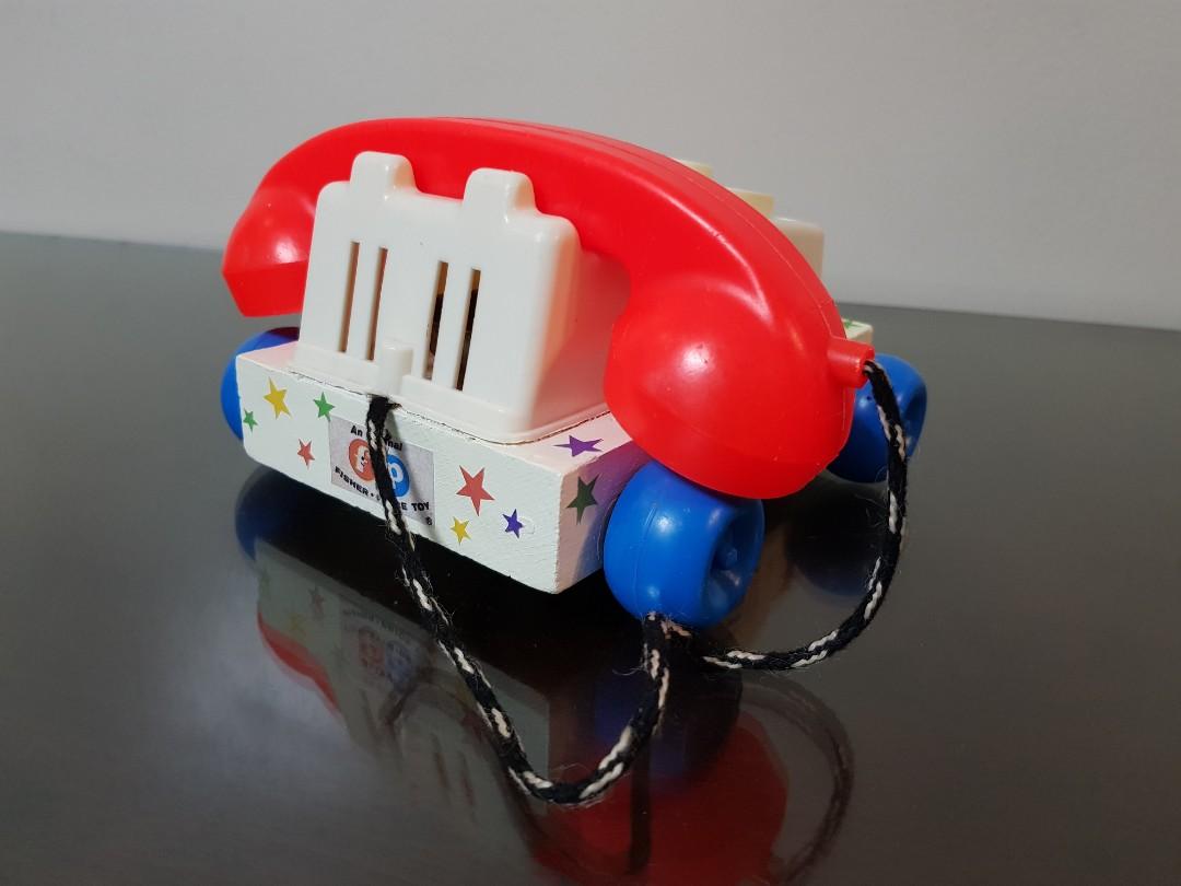 Toy Story - Vintage - Wooden Chatter Phone / Telephone - Restored ...