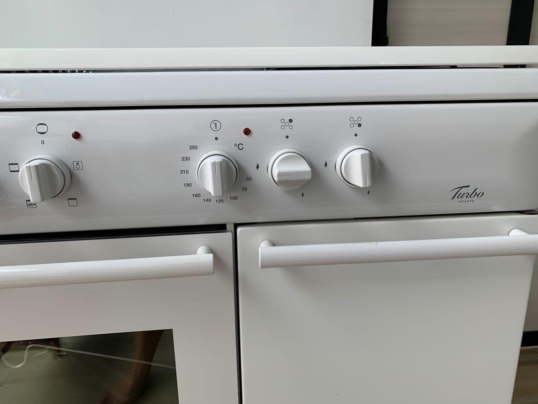 Turbo Free Standing Cooker T9640WELV (Piped Gas for Stove), TV & Home ...