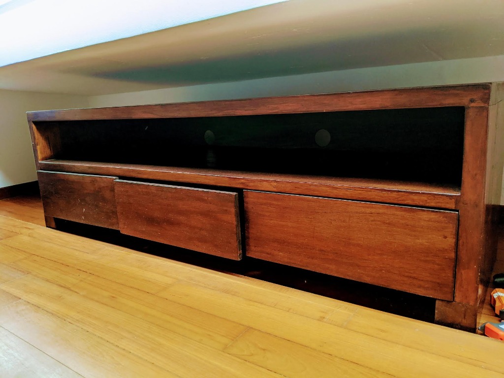 TV Console- Scan Teak, Furniture & Home Living, Furniture, TV Consoles ...