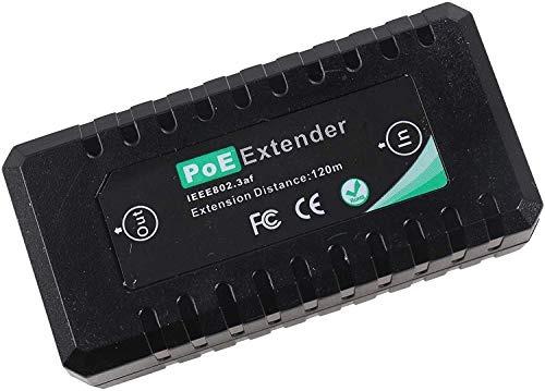 UHPPOTE 1-Port 10/100M PoE Extender IEEE802.3af for Ethernet Security Systems IP Camera ...