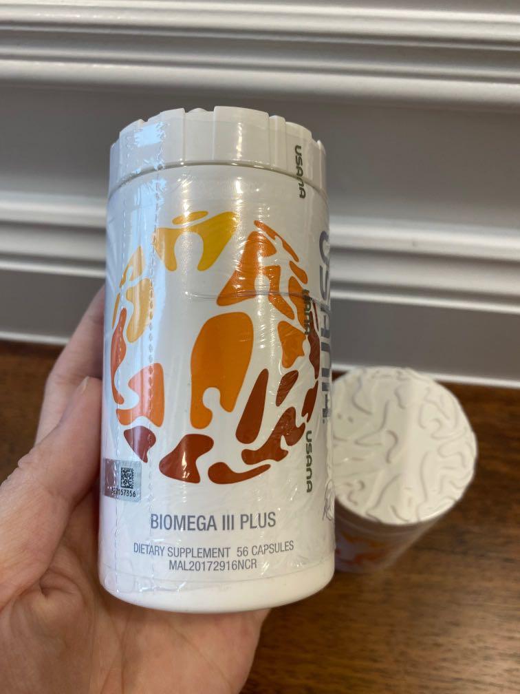 Usana biomega III plus (price listed for 1 bottle), Health & Nutrition ...