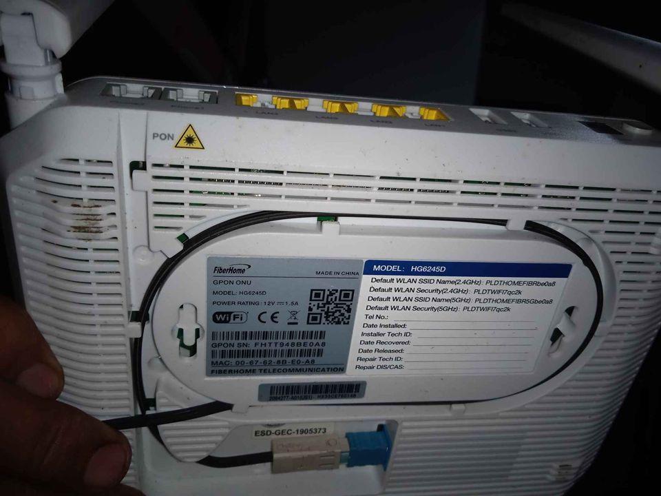 Used Pldt Fiberhome Modem, Computers & Tech, Office & Business ...