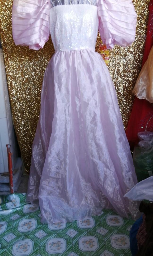 vintage Maria clara, Women's Fashion, Dresses & Sets, Evening dresses ...