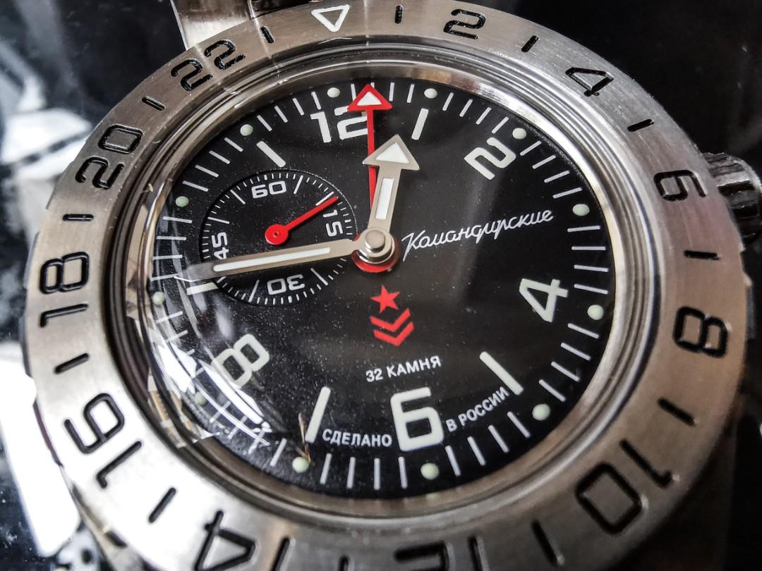 Vostok Komandirskie GMT, Men's Fashion, Watches & Accessories, Watches ...