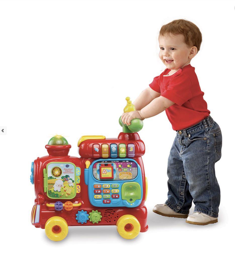 Vtech sit-to-stand ultimate alphabet train, Babies & Kids, Baby Nursery ...