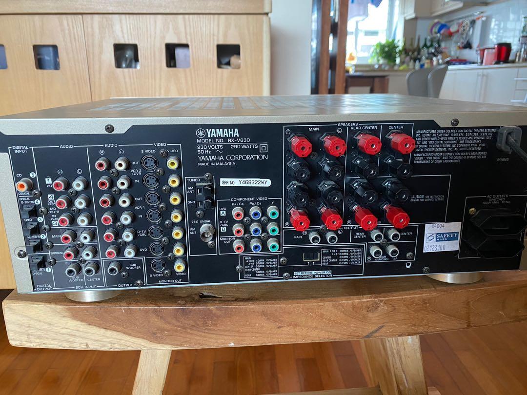 Yamaha AV Receiver RX-V630, Audio, Other Audio Equipment on Carousell