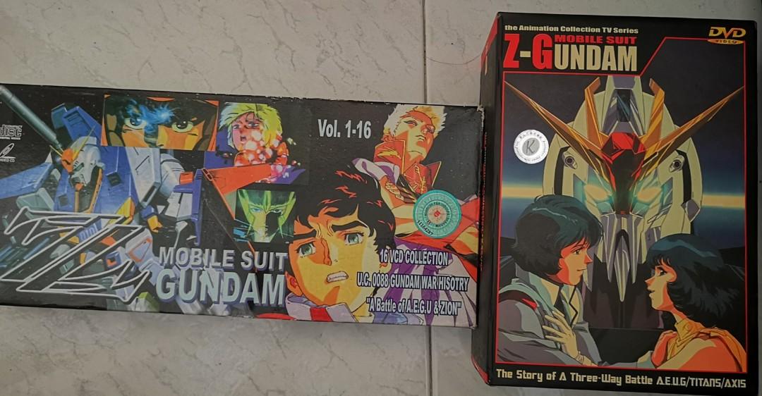 Z Gundam DVD & ZZ gundam VCD anime, Hobbies & Toys, Music & Media, CDs ...