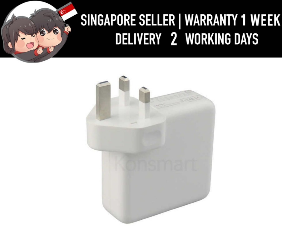 61W USB-C Power Adapter AE61 #1016, Computers & Tech, Parts ...
