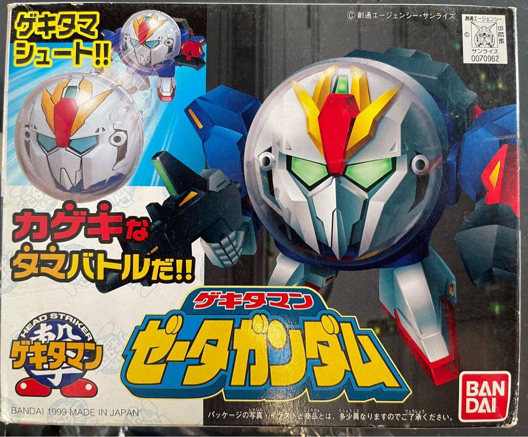 絕版 全新 1998年 Bandai SD BB戰士 Zeta Z高達 Head Striker 撃 彈珠人 模型 玩具 (已開盒 盒舊）, 興趣及遊戲, 玩具 & 遊戲類 - Carousell