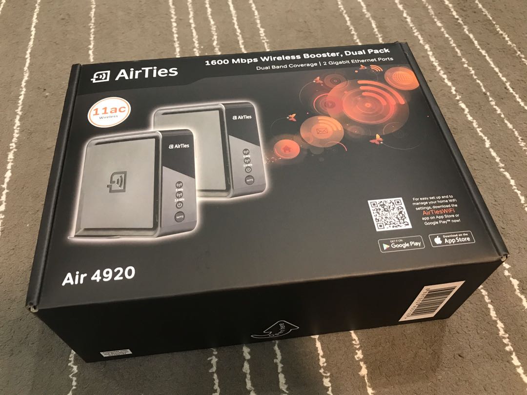 AirTies Air 4920 Wifi Mesh - 1600 Mbps Wireless Booster / Extender ...