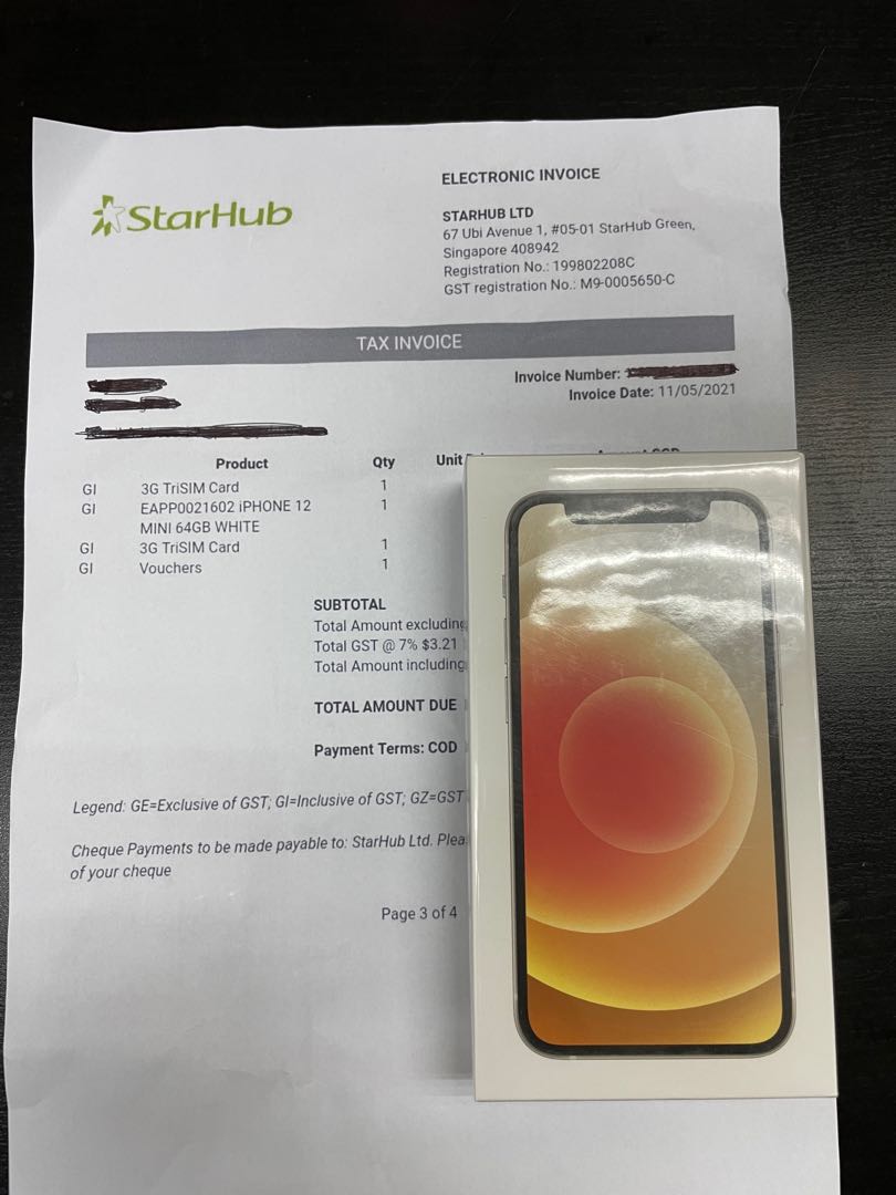 Brand New SEAL Apple iPhone 12 Mini White 64GB, Mobile Phones & Gadgets ...