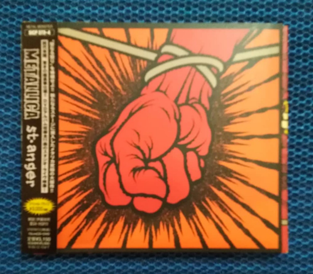CD Metallica - St.Anger ( CD+DVD ) Made in JAPAN...Buy 2 or more FREE ...