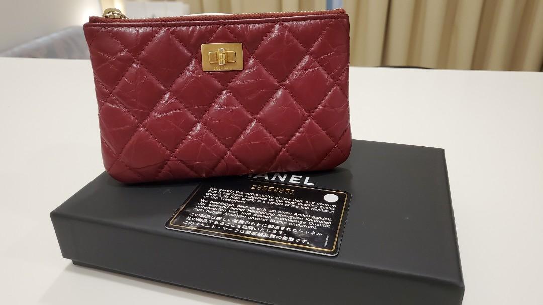 Chanel mini pouch, Luxury, Bags & Wallets on Carousell