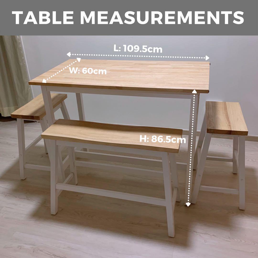 Dining Table - Hight Table Set, Furniture & Home Living, Furniture ...