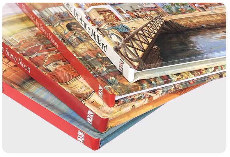 DK through time series (4 books) original, Hobbies & Toys, Books ...