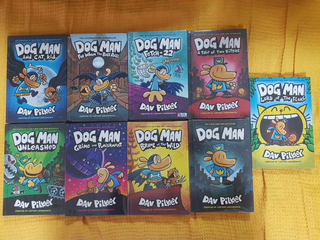 Dog Man books 1 to 9, Hobbies & Toys, Books & Magazines, Fiction & Non ...