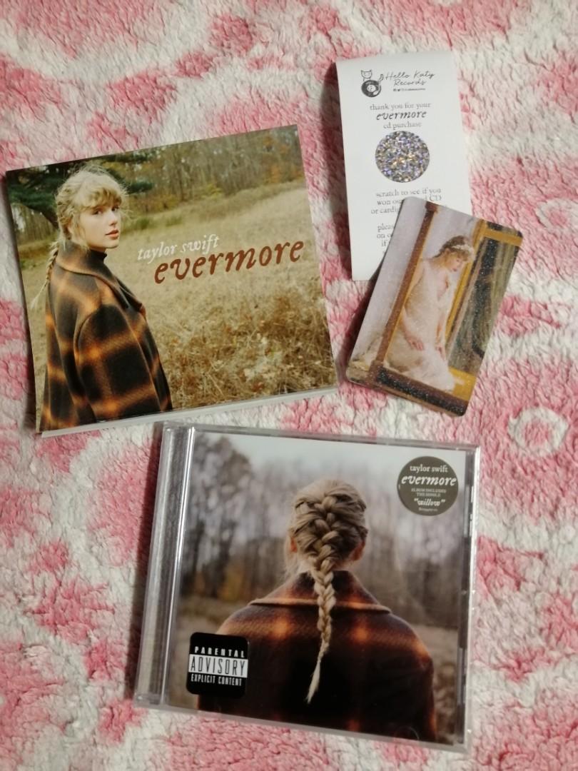Evermore- Taylor Swift Album, Hobbies & Toys, Music & Media, CDs & DVDs ...