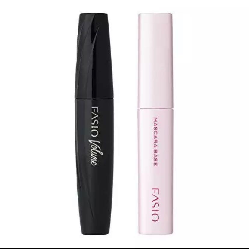 Fasio powerful curl mascara EX (volume) kit 2 BK001 black set 7g + 3.5g ...
