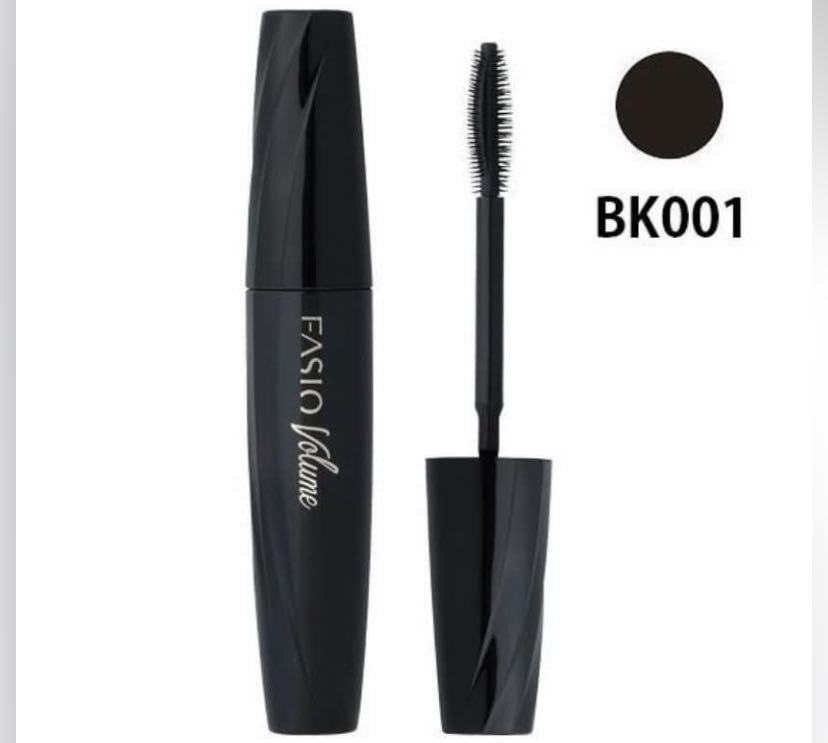 Fasio powerful curl mascara EX (volume) kit 2 BK001 black set 7g + 3.5g ...
