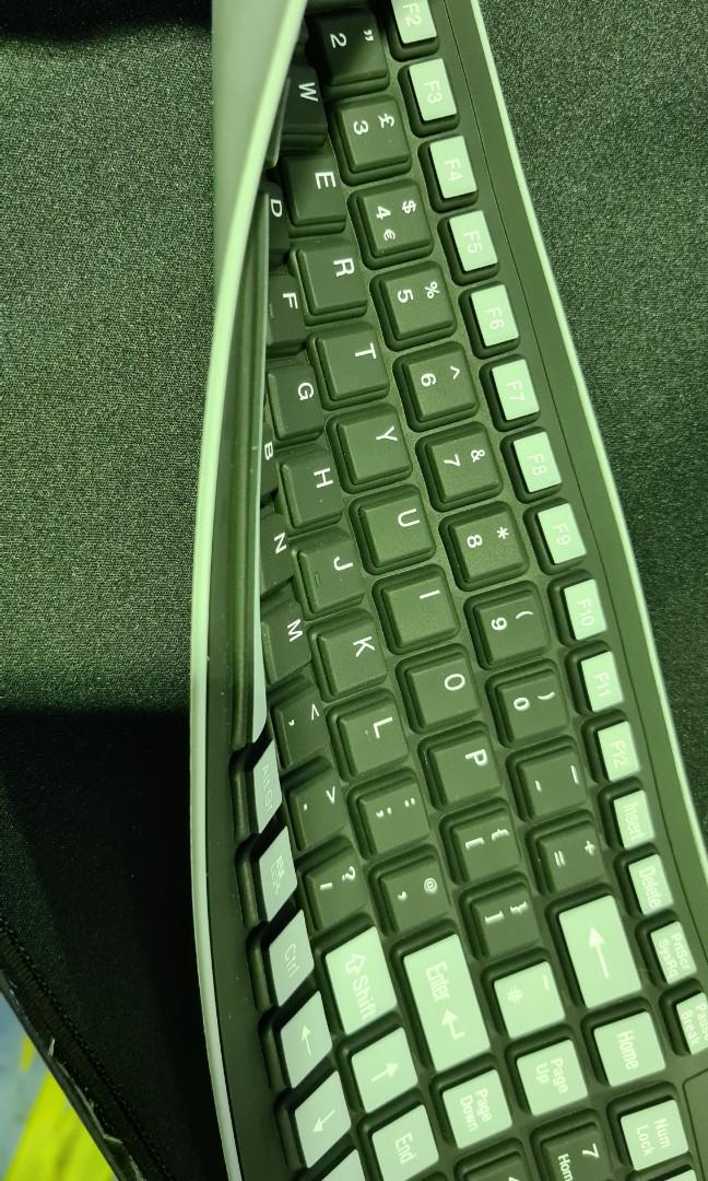 FLEXIBLE ROLL UP USB KEYBOARD, Computers & Tech, Parts & Accessories ...
