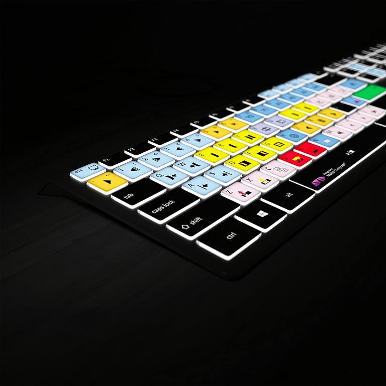 FreeDelivery Avid Media Composer Keyboard | Backlit Keyboard for ...
