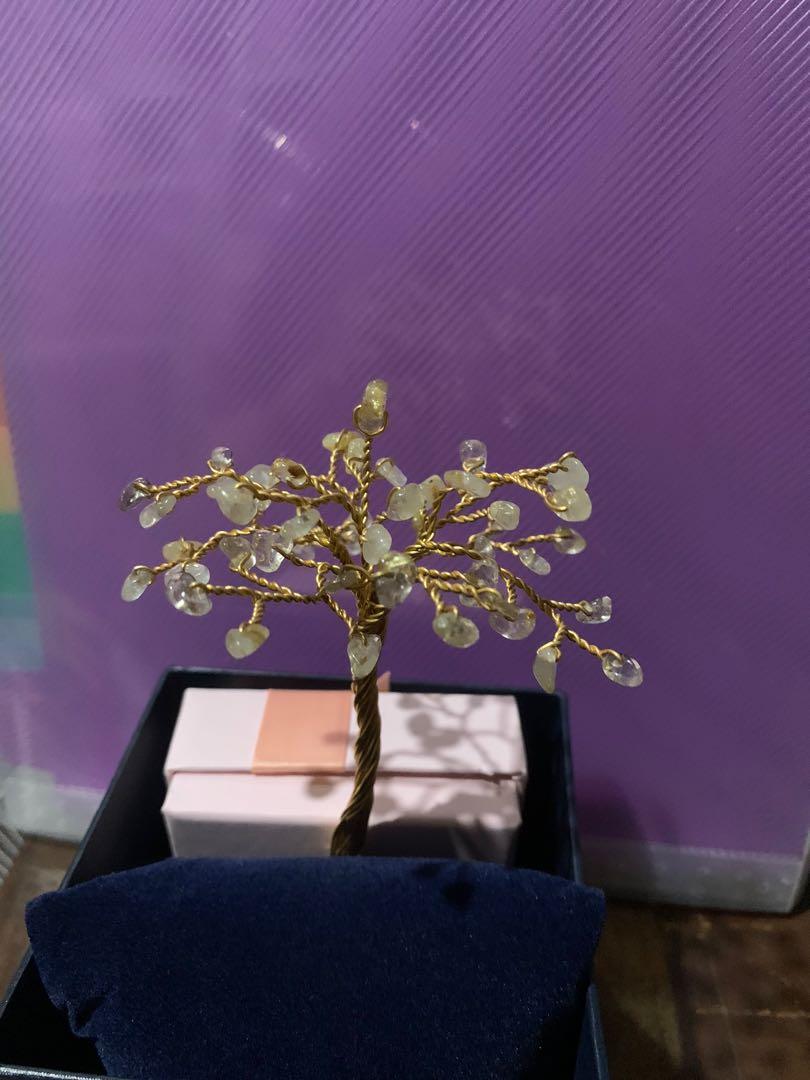 Gemstone tree - Gold or Green Ruti, Furniture & Home Living, Home Decor ...