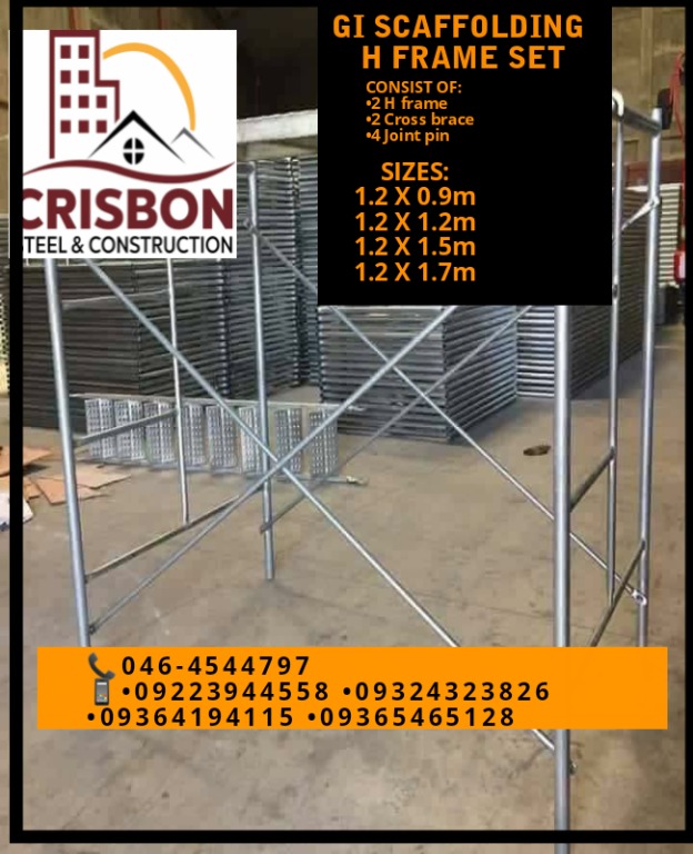 H FRAME SET, Commercial & Industrial, Construction & Building Materials ...