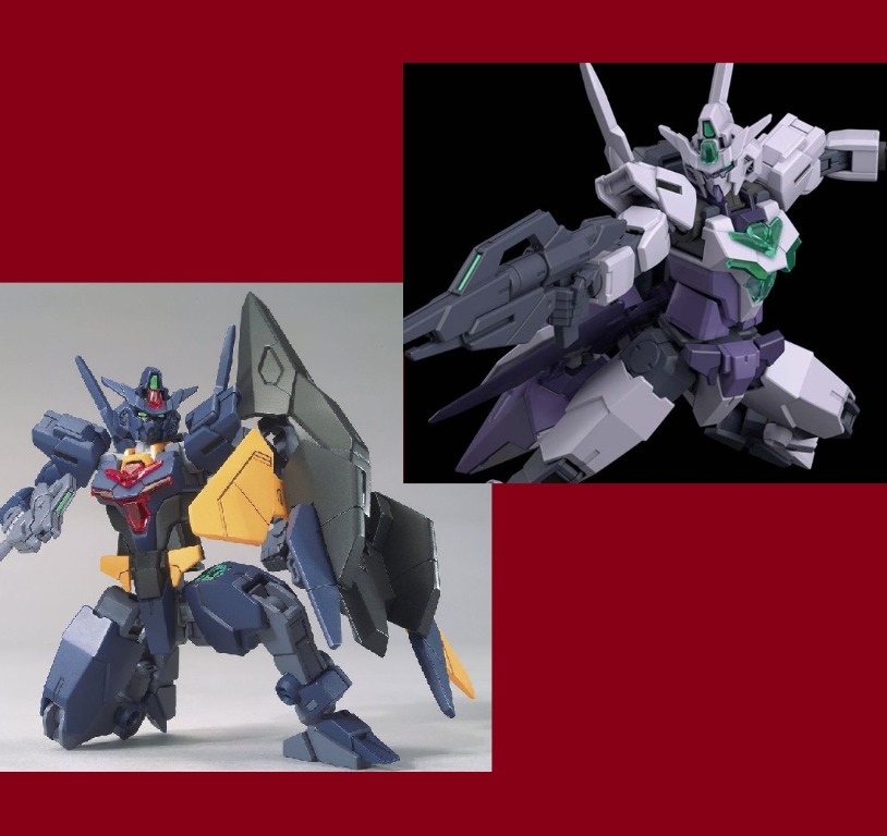 HG 核心高達 II G3 & 泰坦斯配色 - Core Gundam II G3 & Titans Gundam build diver ...