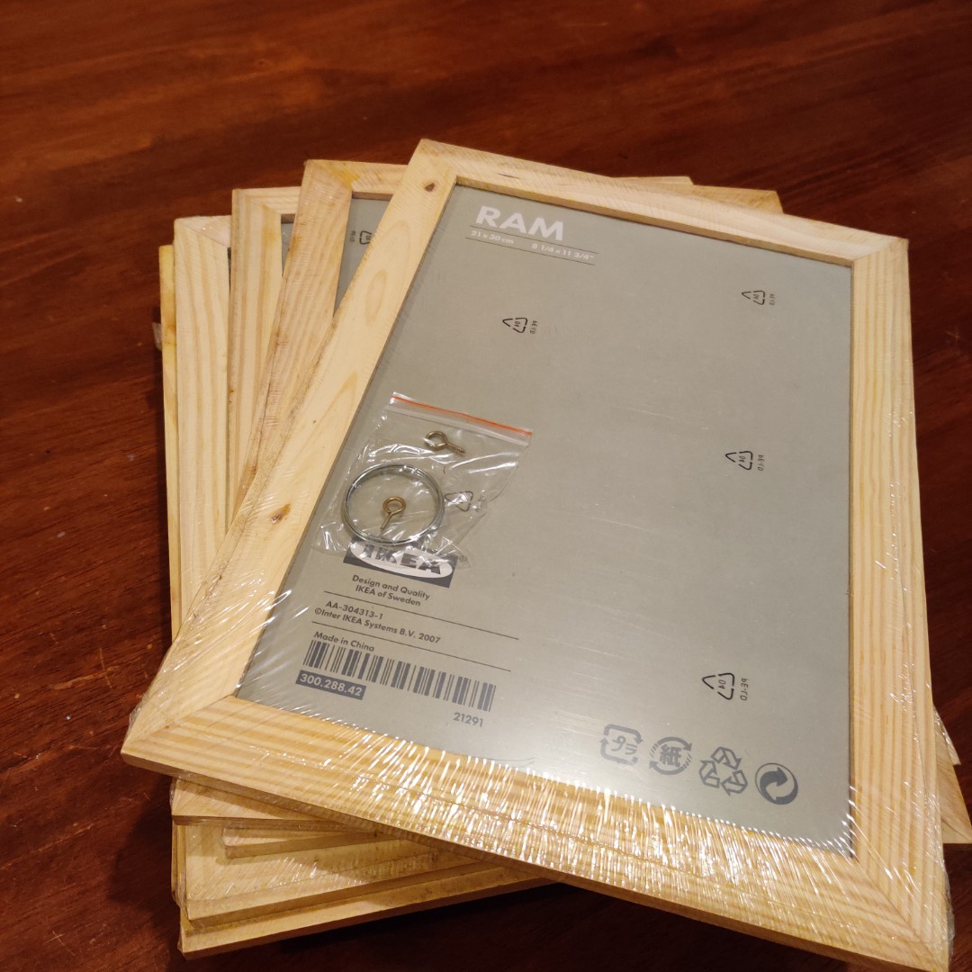 IKEA RAM Photo Frames - 8 available, Hobbies & Toys, Stationery & Craft ...
