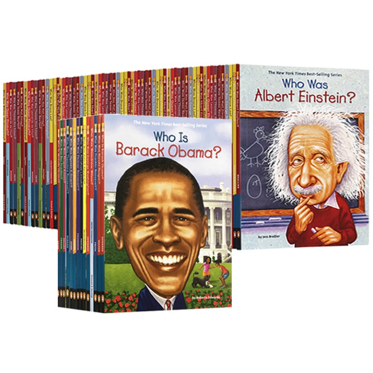 [In stock] Who was Who is 1-160 Children's Biography Book, Hobbies ...