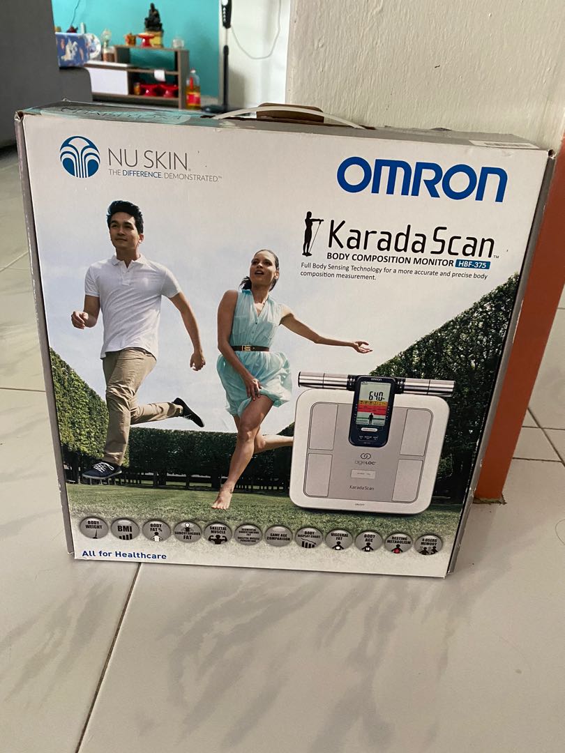 Karada Scan Body Composition Monitor HBF 375, Health & Nutrition ...