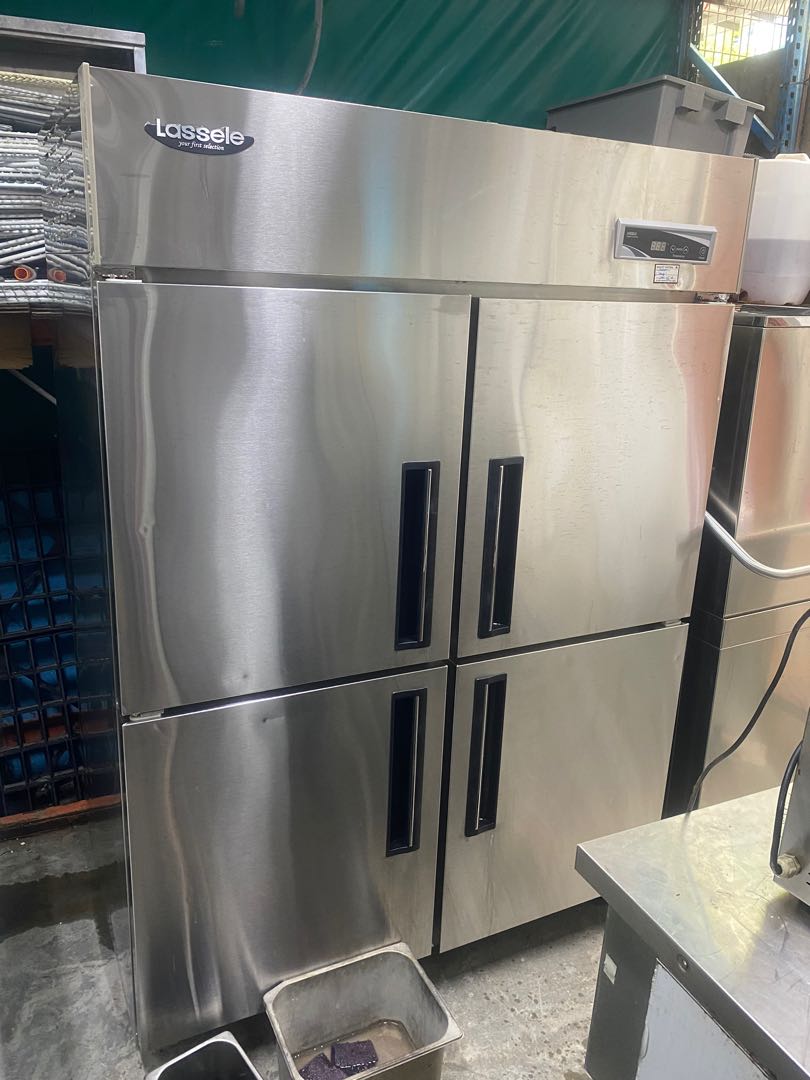 Lassele 4 Door Upright Freezer/Fridge/Refrigerator, TV & Home ...