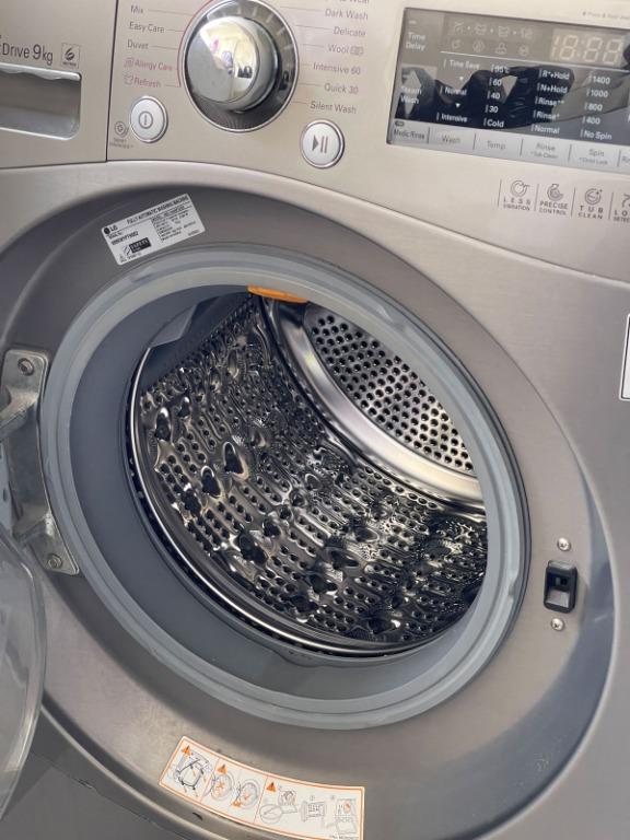 LG Direct Drive 9kg Washing Machine, TV & Home Appliances, Washing ...