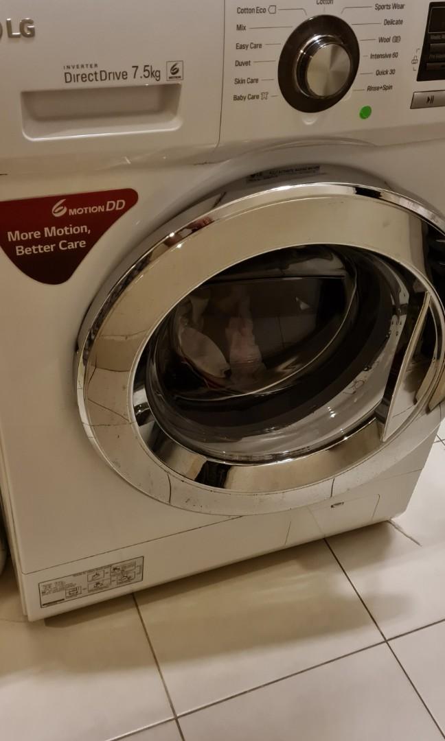 LG washing machine, TV & Home Appliances, Washing Machines and Dryers ...