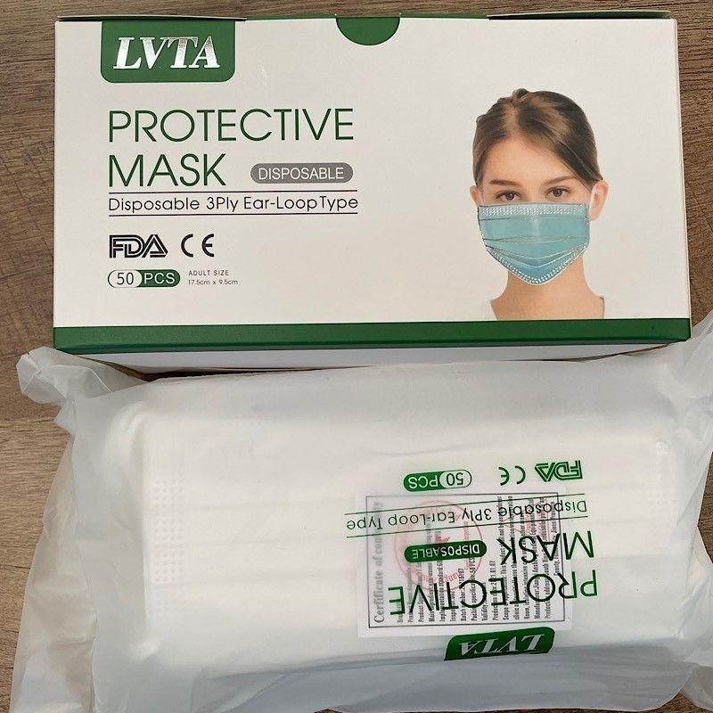 LVTA Mask Black,White,Rose Pink, Health & Nutrition, Face Masks & Face ...