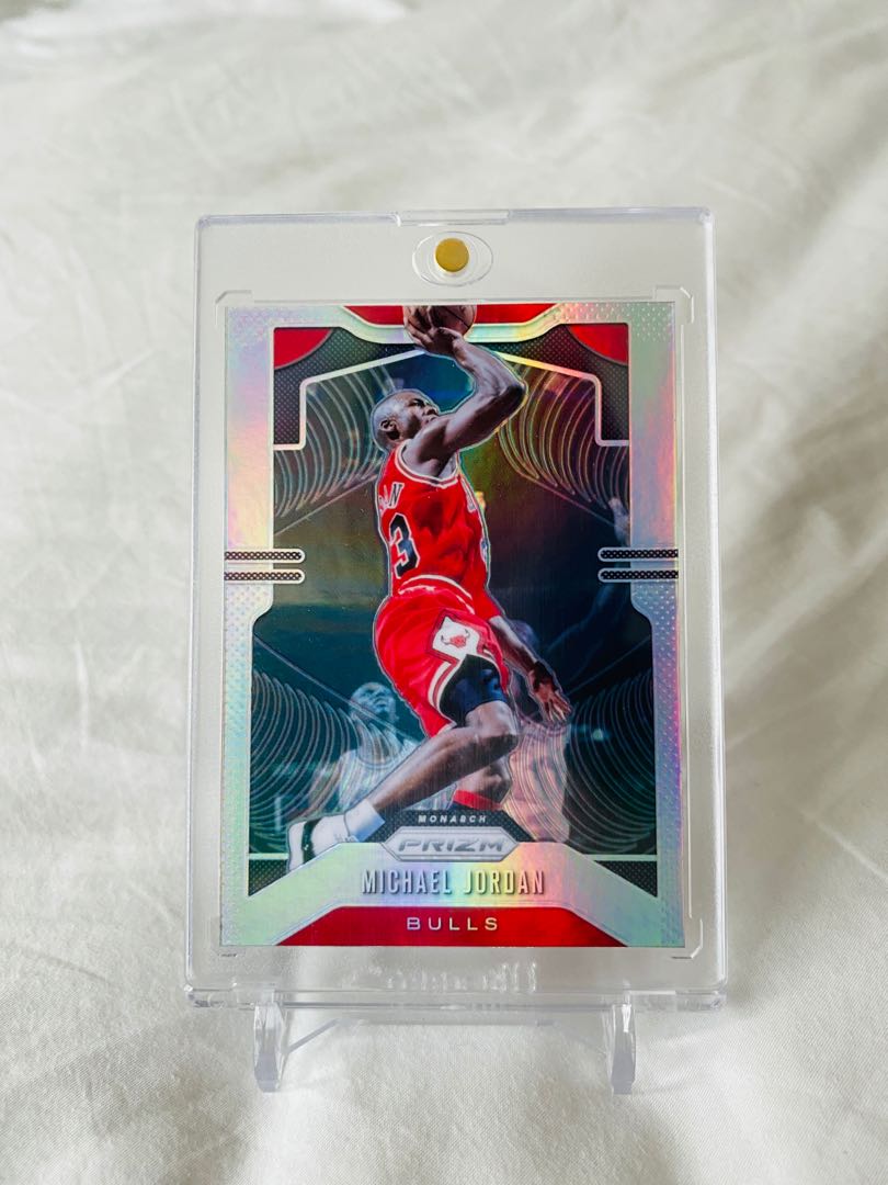 Michael Jordan Prizm Silver (Custom Card), Hobbies & Toys, Toys & Games ...