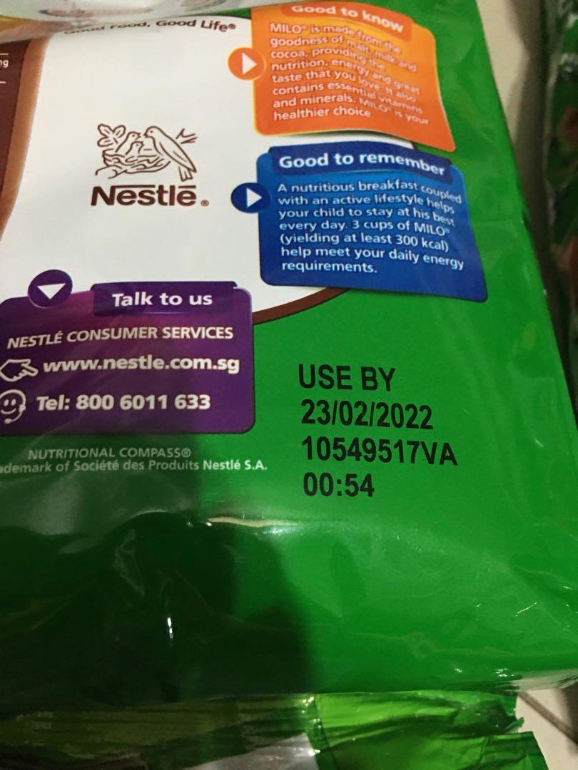 Milo powder 900g x 8, Food & Drinks, Packaged & Instant Food on Carousell