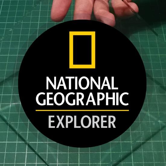 NATIONAL GEOGRAPHIC EXPLORER / PHOTOGRAPHER . Static Cling Car Decals ...