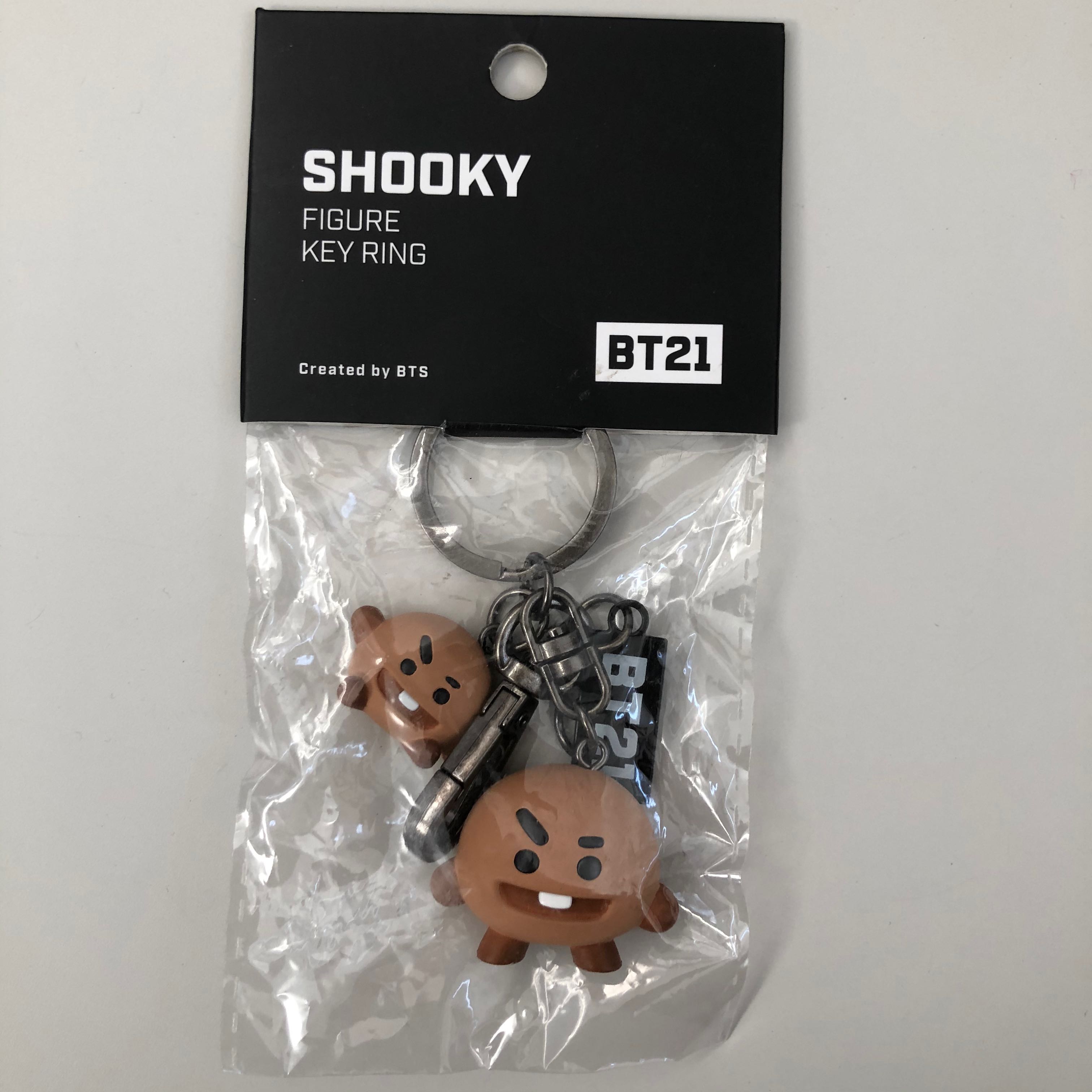 official bt21 shooky figure key ring, Hobbies & Toys, Memorabilia & Collectibles, K-Wave on ...