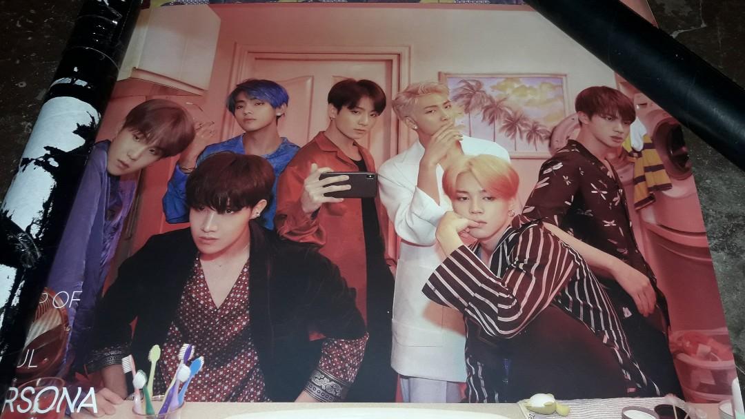 Official BTS MOTS: Persona Poster, Hobbies & Toys, Memorabilia ...