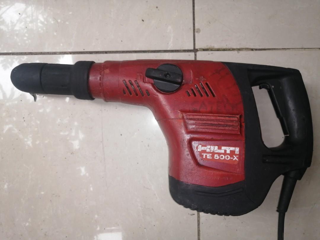 ORIGINAL GENUINE CLASSIC HILTI TE 500-X BREAKER 1100W 220V READY TO USE SUPERB CONDITION ...
