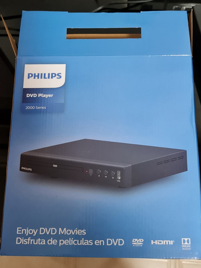 Philips DVD Player, Hobbies & Toys, Music & Media, CDs & DVDs on Carousell