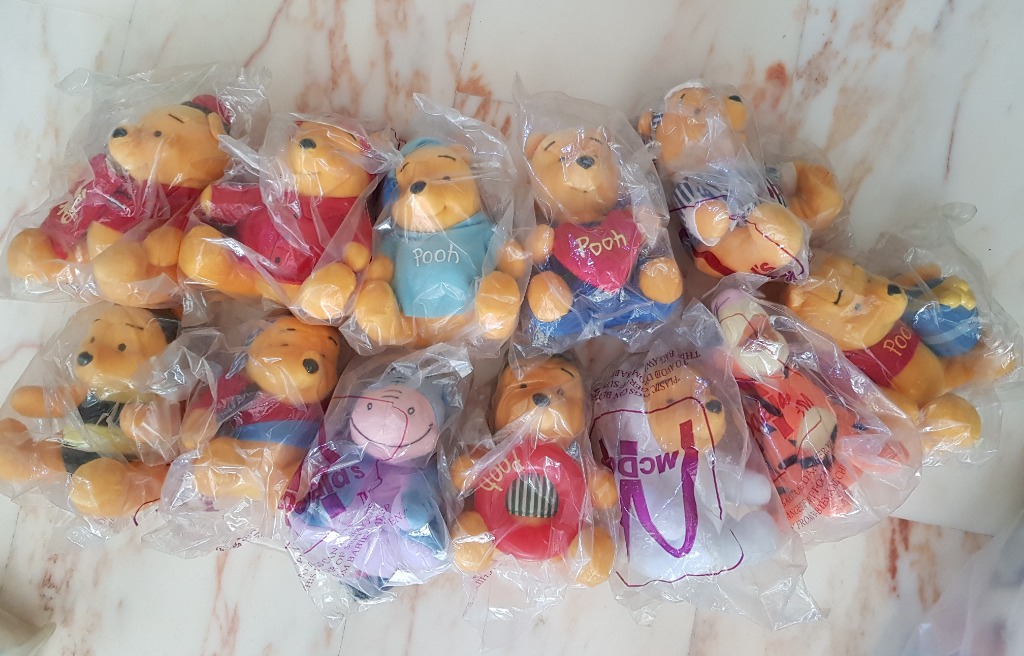 Pooh bear collection - all 13, Hobbies & Toys, Memorabilia ...