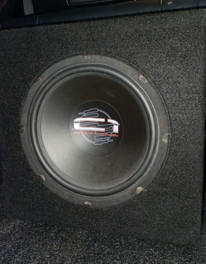 precision power c1 10" subwoofer, Car Accessories, Accessories on Carousell