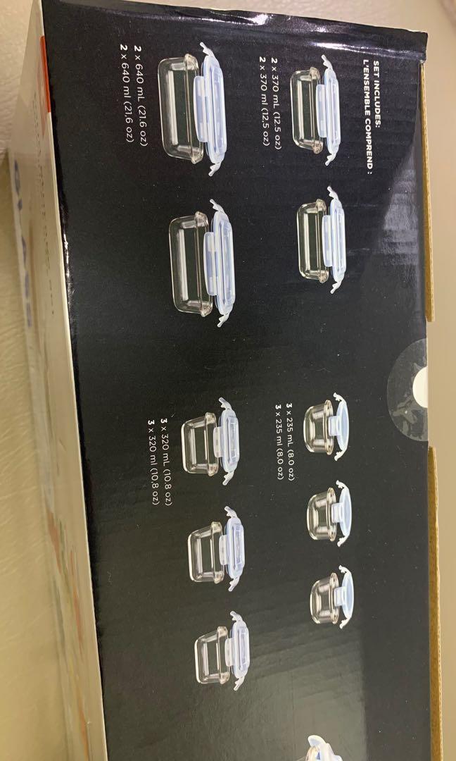 President’s choice glass containers, Furniture & Home Living ...